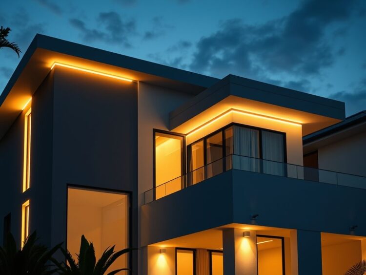 Fita de LED para Área Externa: Como Escolher Modelos Resistentes à Água